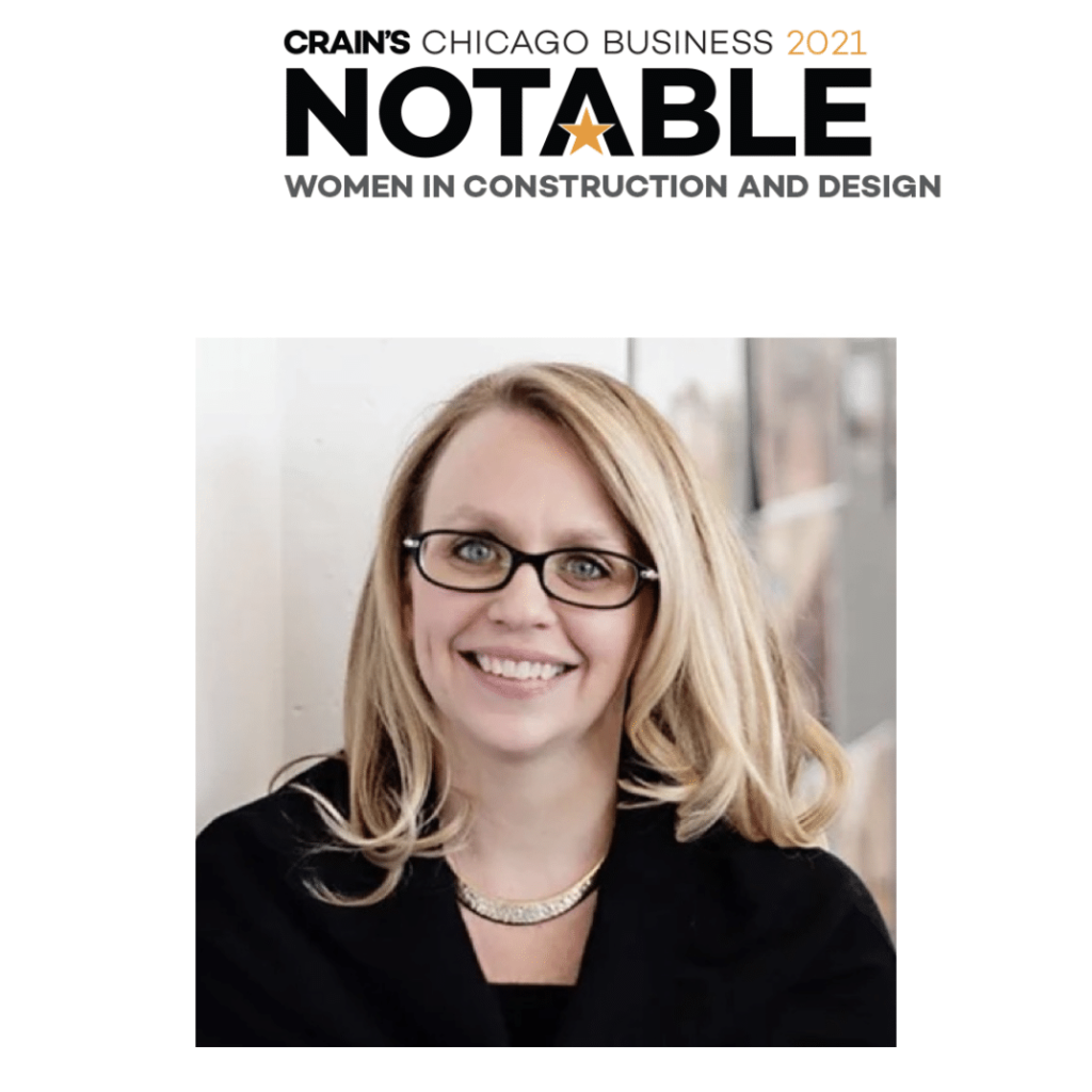 Heidi featured in Crain’s Chicago Business - WJW Architects