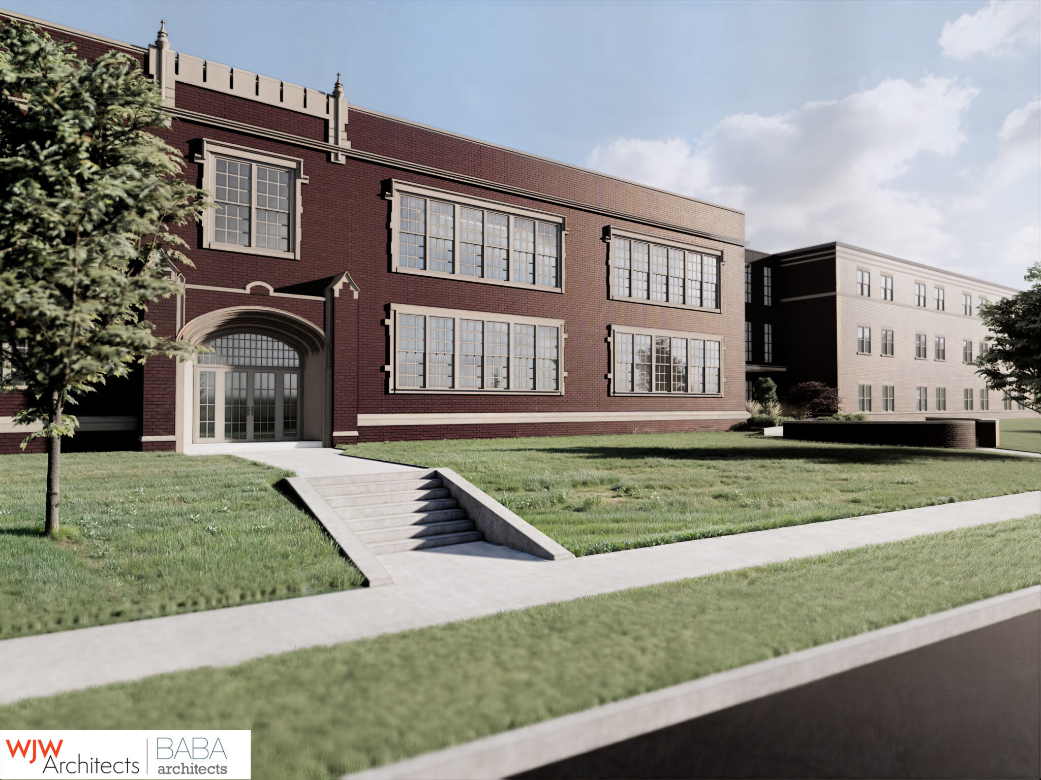 Sneak Peek: Garfield School Apartments - WJW Architects